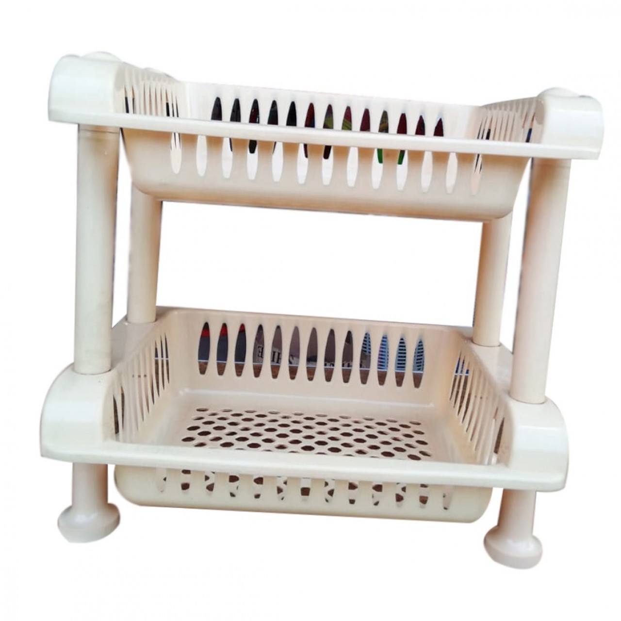 2 Layer Kitchen Storage Rack - Multipurpose Kitchen Accessories - Sale ...