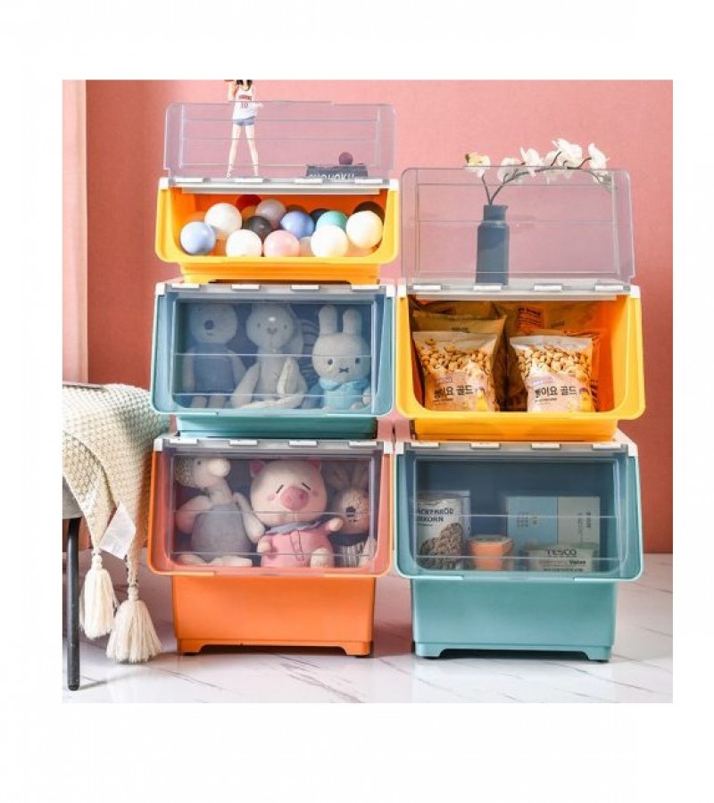 Reviews of 3Pcs Set Front Opening Storage Box Multi-Purpose Organizer 3 ...