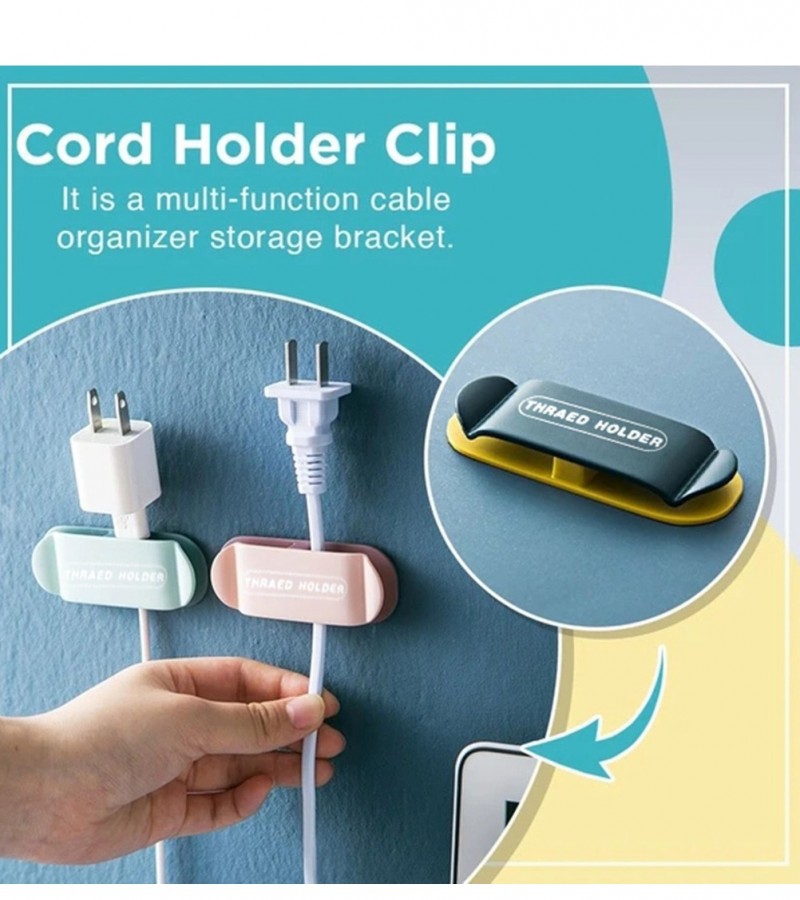 Reviews of 4Pcs Wall Mounted Punch Free Adhesive Plug Hook Cable Wire ...