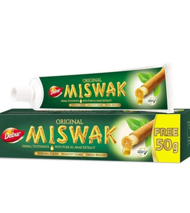 Dabur Original Miswak Toothpaste 190g - Sale price - Buy online in ...