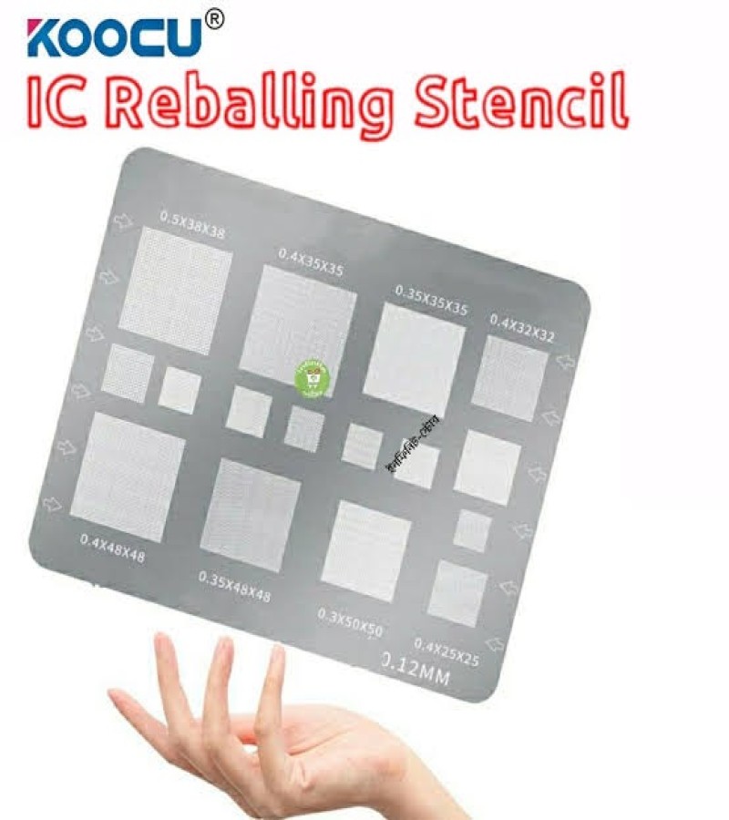 Universal Stencil for Bga Ic Reballing Use Solder Paste & SMD for Ic ...