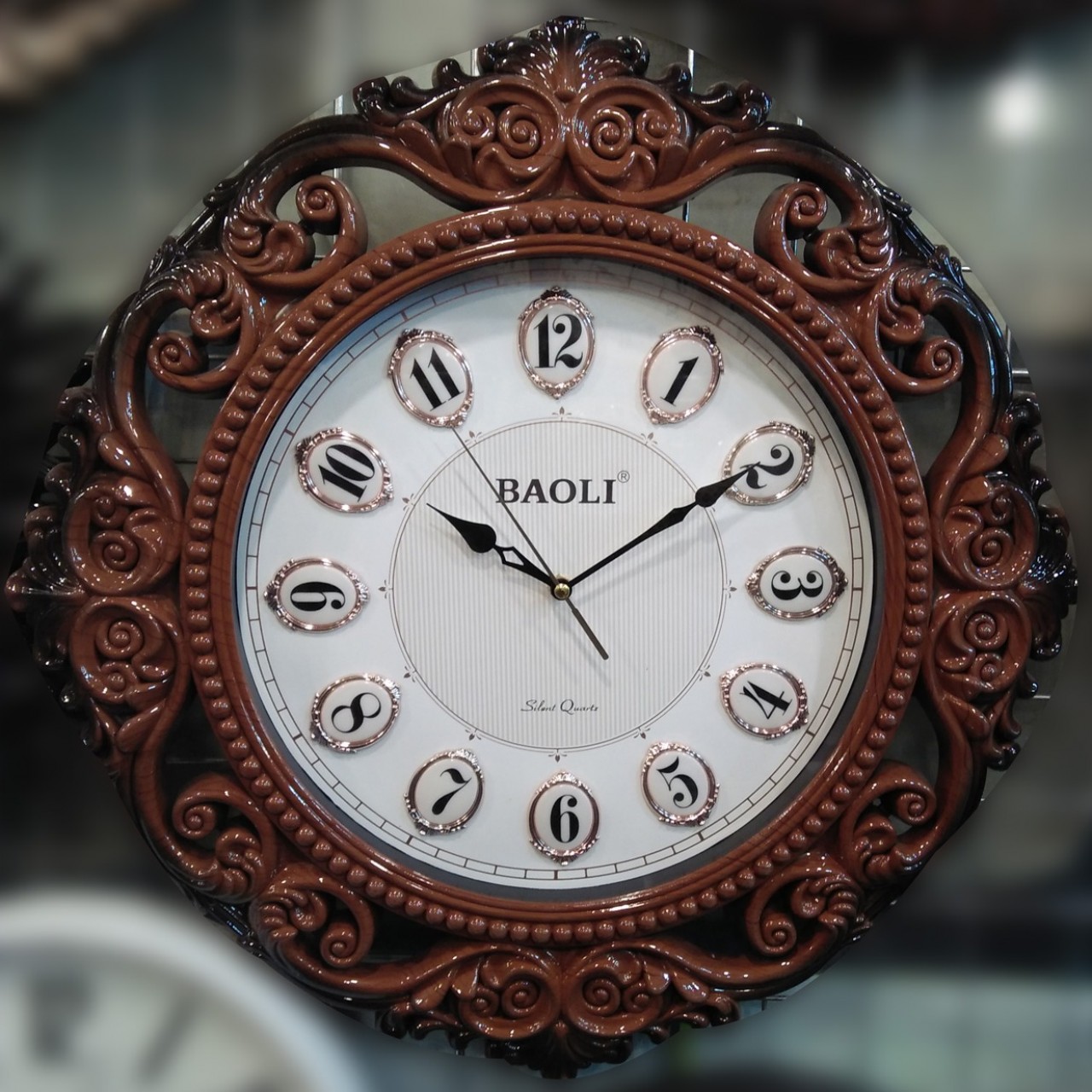 Baoli Silent Quartz Plastic Wall Clock For Home & Office - Sale price ...