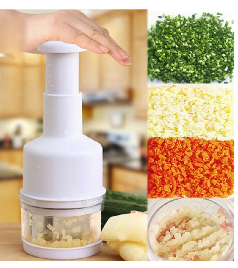 Reviews of Chopper Pressing Cutter - Vegetable Food Onion Garlic Slicer ...