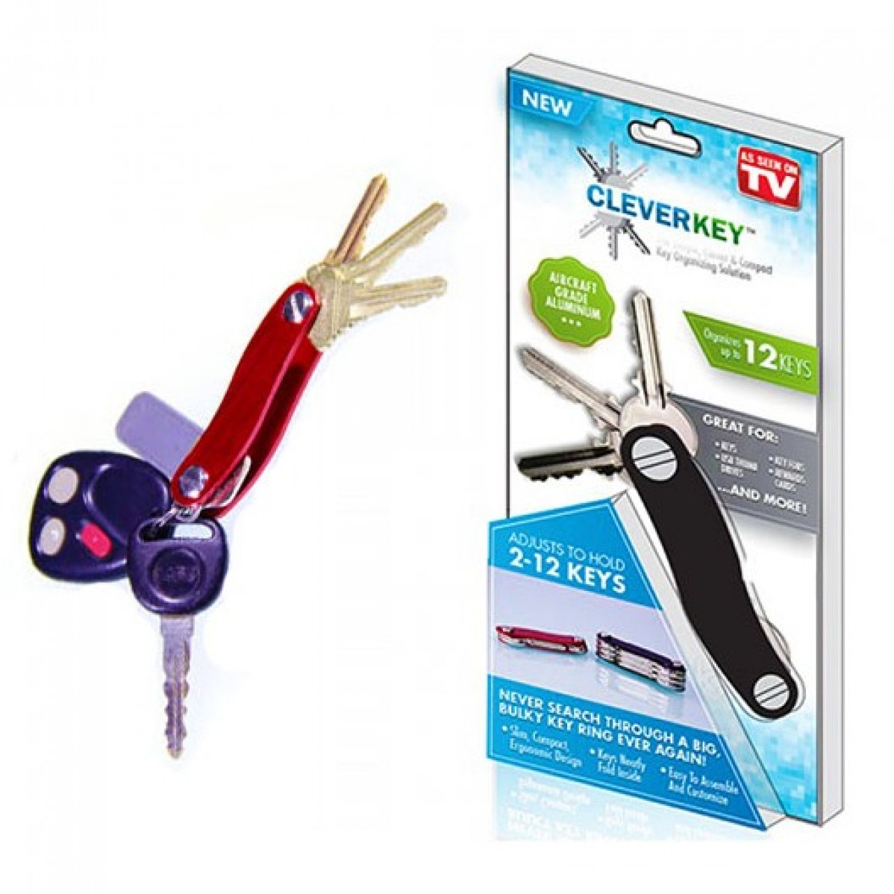 Reviews of Cleverkey - Strong Aluminum Compact Key Organizer | Online ...
