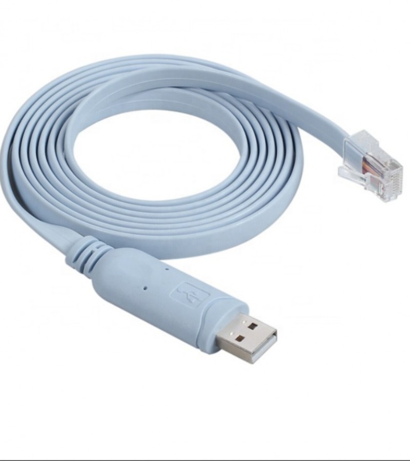 RS232 FTDI Chip USB To RJ45 USB Console Cable 1.8m - Sale price - Buy ...