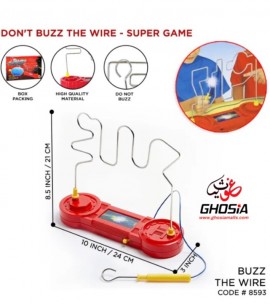 Buzz Wire Nerve Buzz Game Wire Skill Maze Steady Hand Funny Super Toy ...