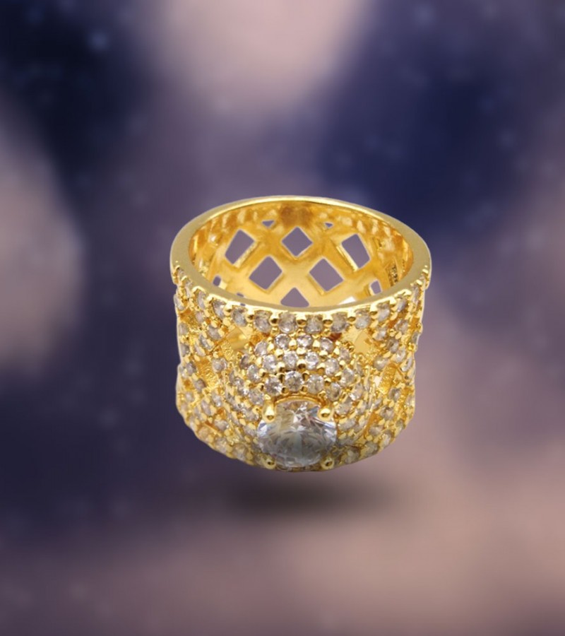 Golden Color Ring for Women - Sale price - Buy online in Pakistan ...