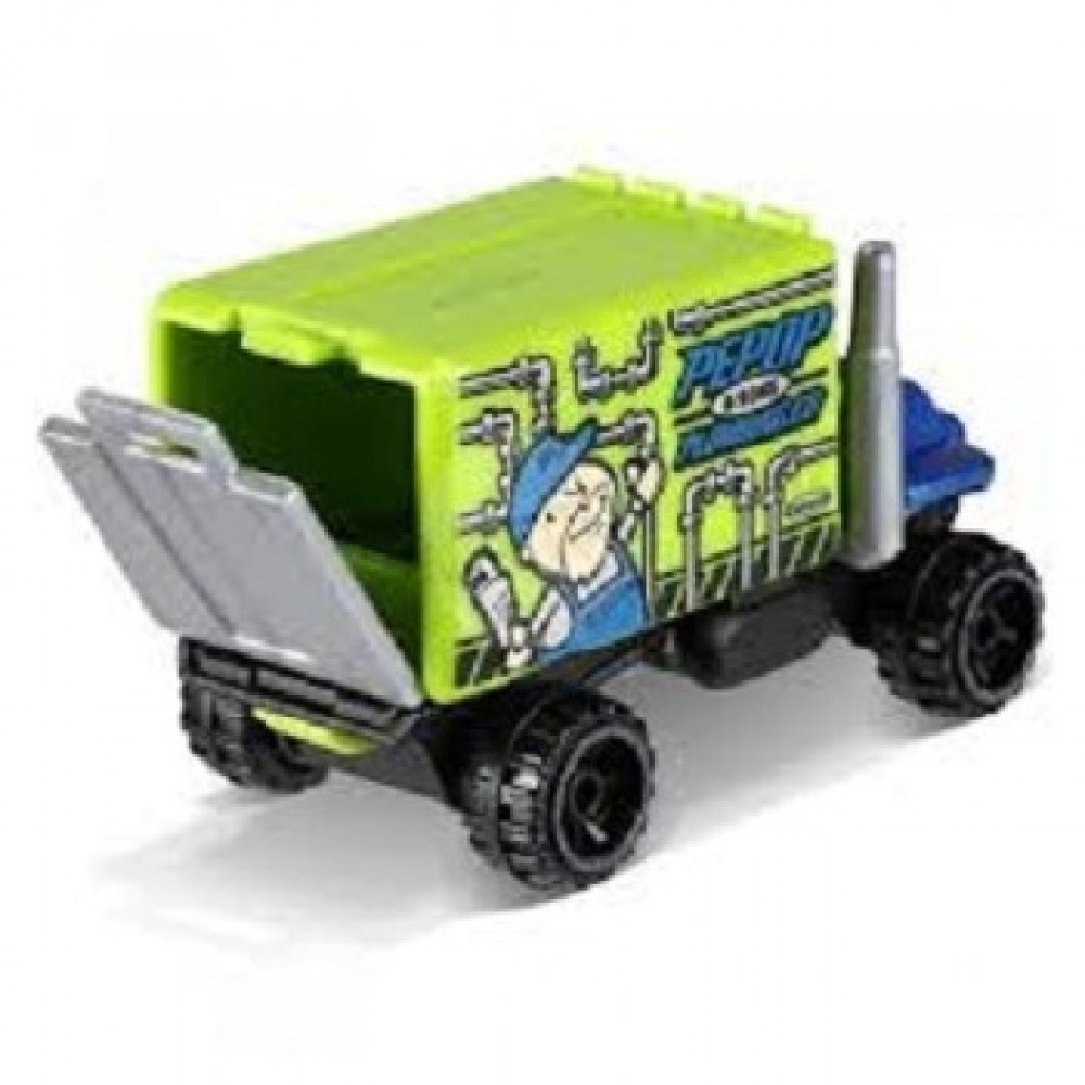 Hot Wheels Hot Trucks Baja Hauler (Box Truck) Toy Car - Sale price ...