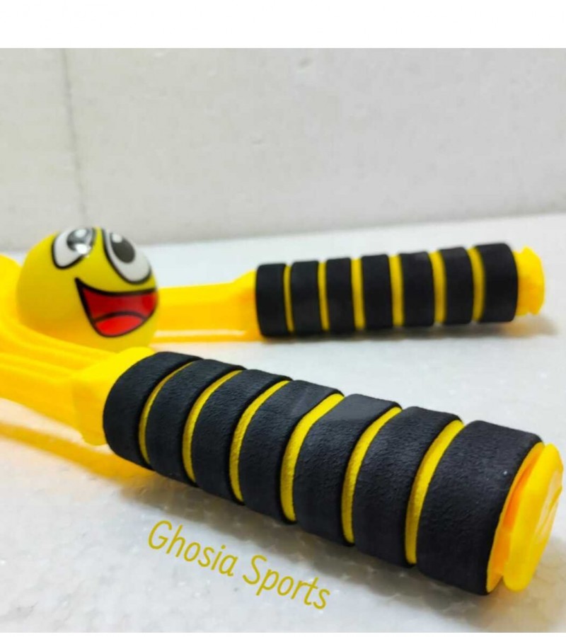 Junior Sports Plastic Tennis Rackets Foam Grip With Colorful Ball ...