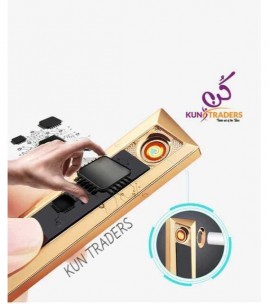 USB Gigger Plasma Arc Mini Compact Rechargeable Windproof Lighter - Sale price - Buy online in ...