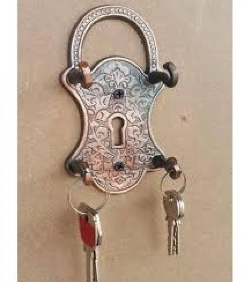 Metal Key Holder Lock Shape - Sale price - Buy online in Pakistan ...