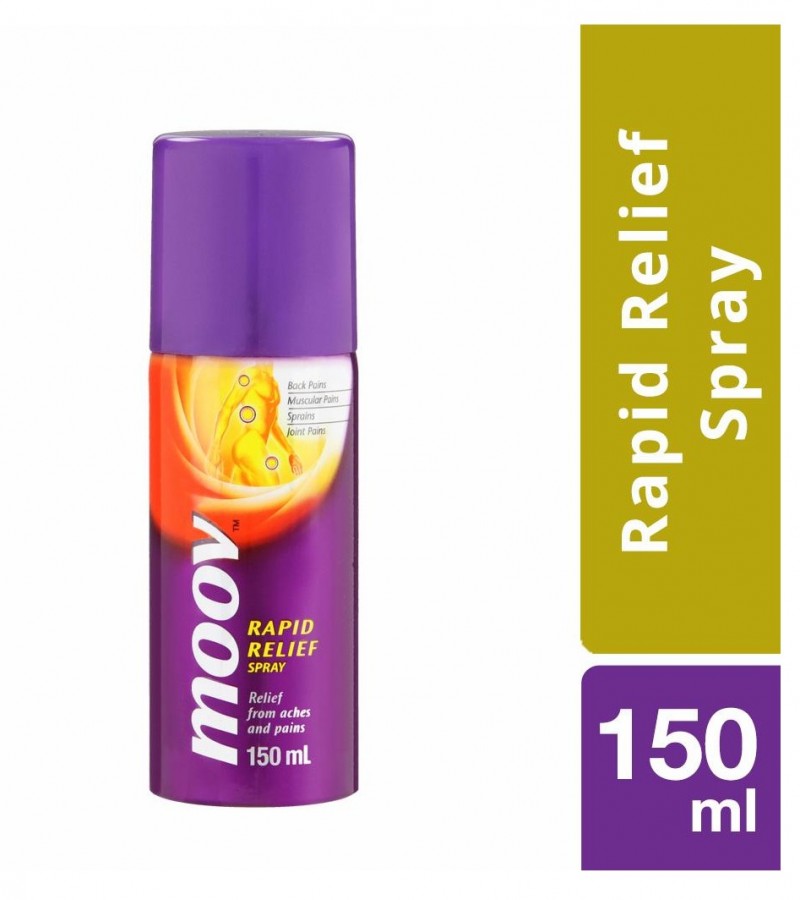 Moov Rapid Relief Pain Spray 150ml - Sale price - Buy online in ... Moov Rapid Relief Pain Spray 150ml - Sale price - Buy online in ...