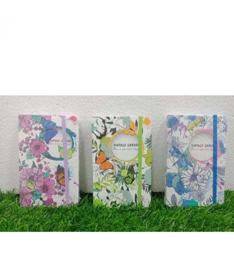 Passport Size Notebook 192 Pages Hardcover Travel Pocket Diary Notebook ...