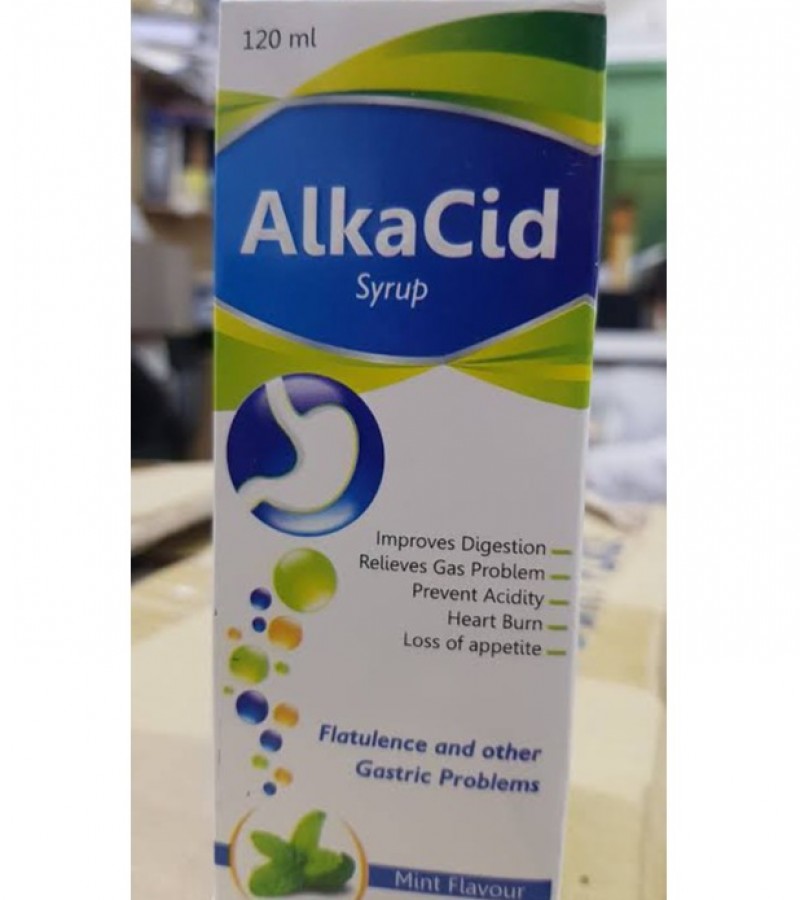 Alkacid Syrup 120ml - Sale price - Buy online in Pakistan - Farosh.pk
