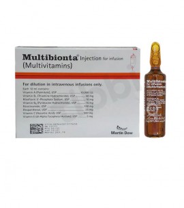 MULTIBIONTA INJECTION FOR INFUSION / MULTIVITAMIN INJECTION . - Sale ...