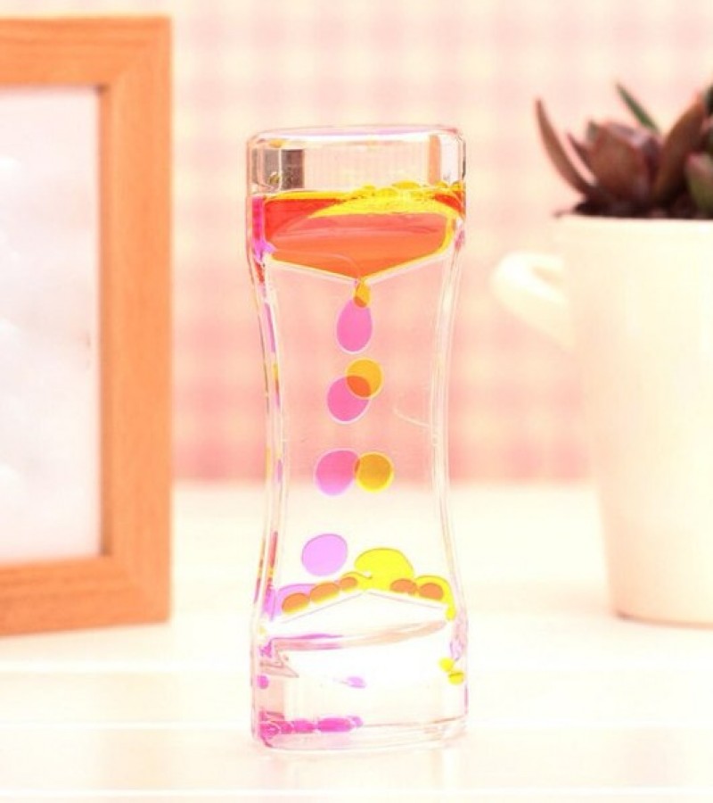 Stress Relief Toy Children Toy Liquid Motion Bubble Drip Oil Timer ...