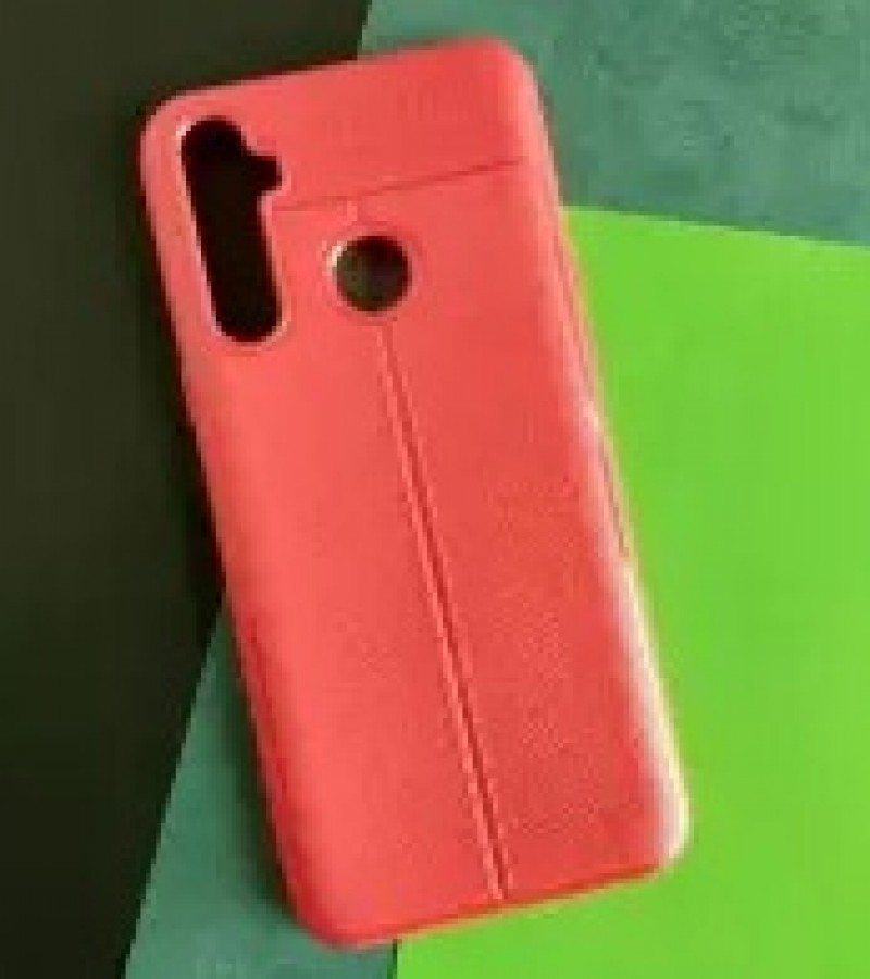 Real me 5/5i - Litchi Textured - Autofocus Silicon Cover - Case - 070 ...