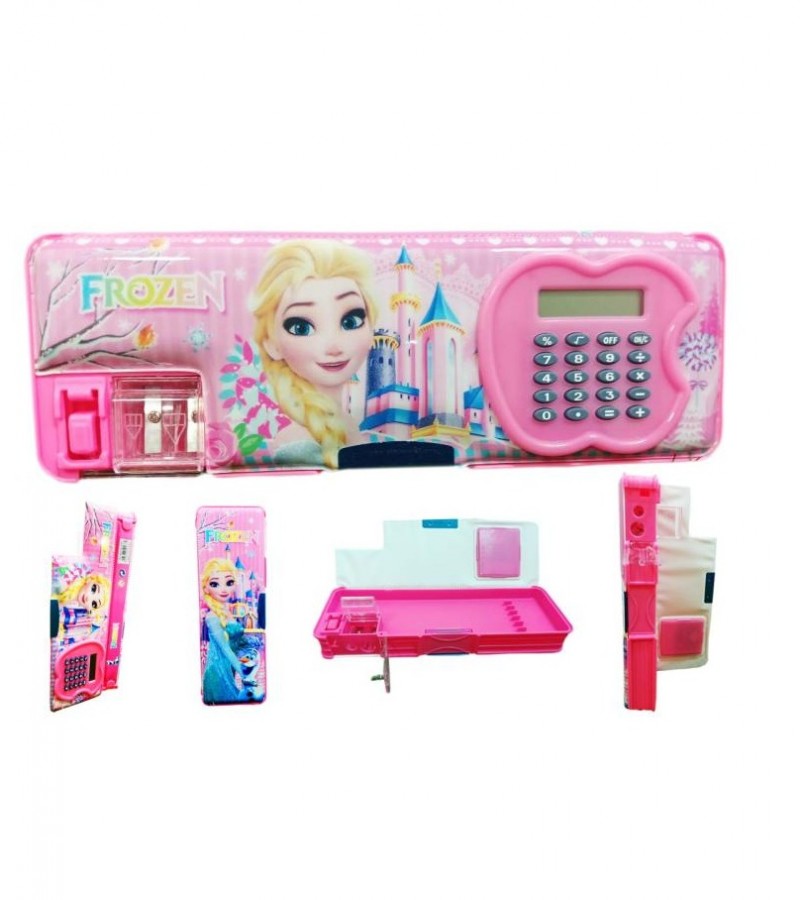 Spiderman & Frozen Character Calculator Geometry Box with Buttons ...