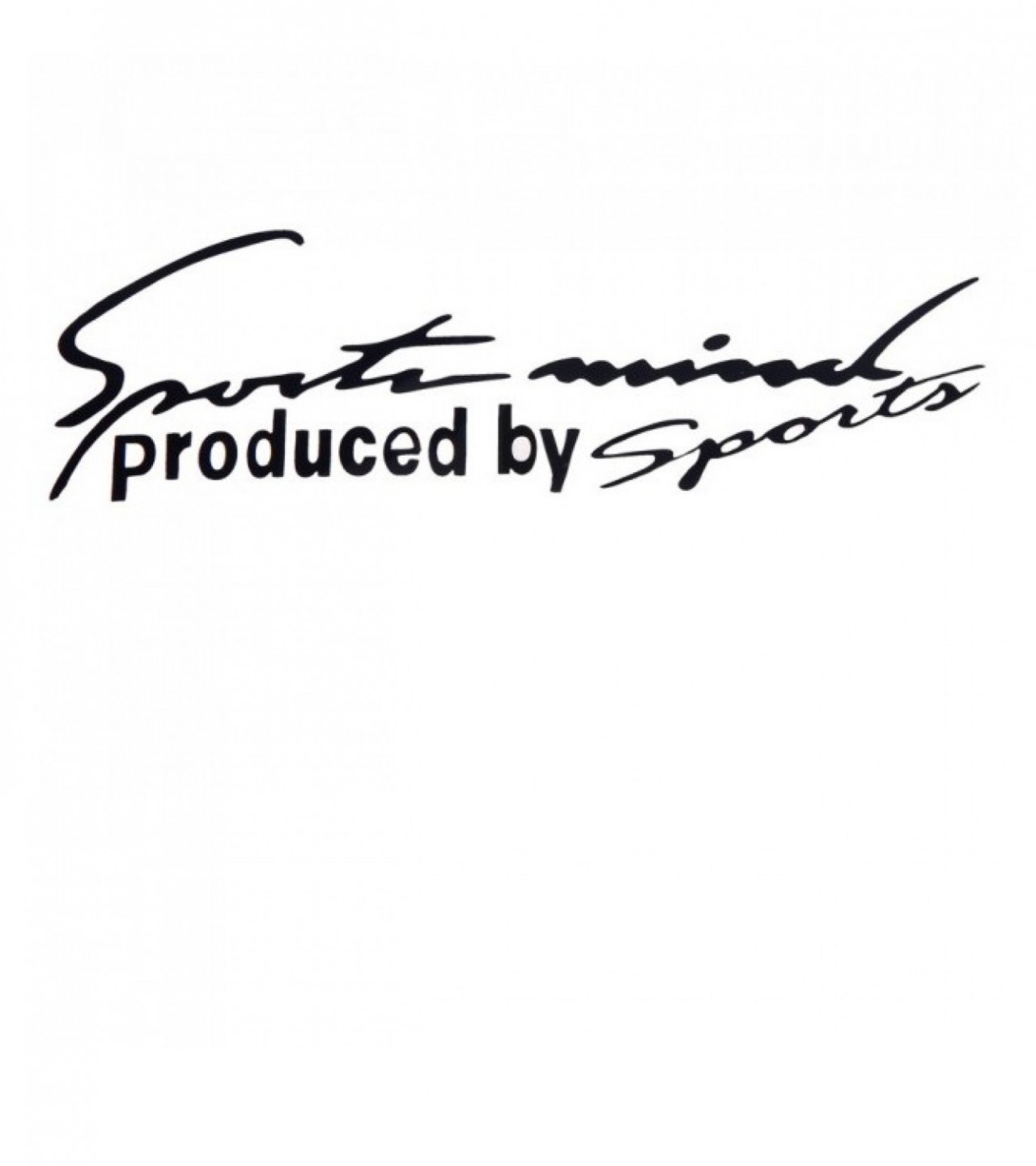 SPORTS MIND Logo Car Stickers - Black - Sale price - Buy online in ...