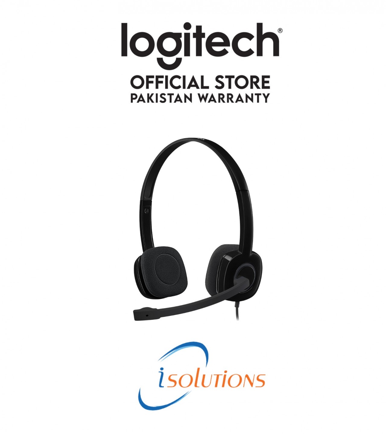 Logitech H151 Stereo Headset with Noise-Cancelling Mic - Sale price ...
