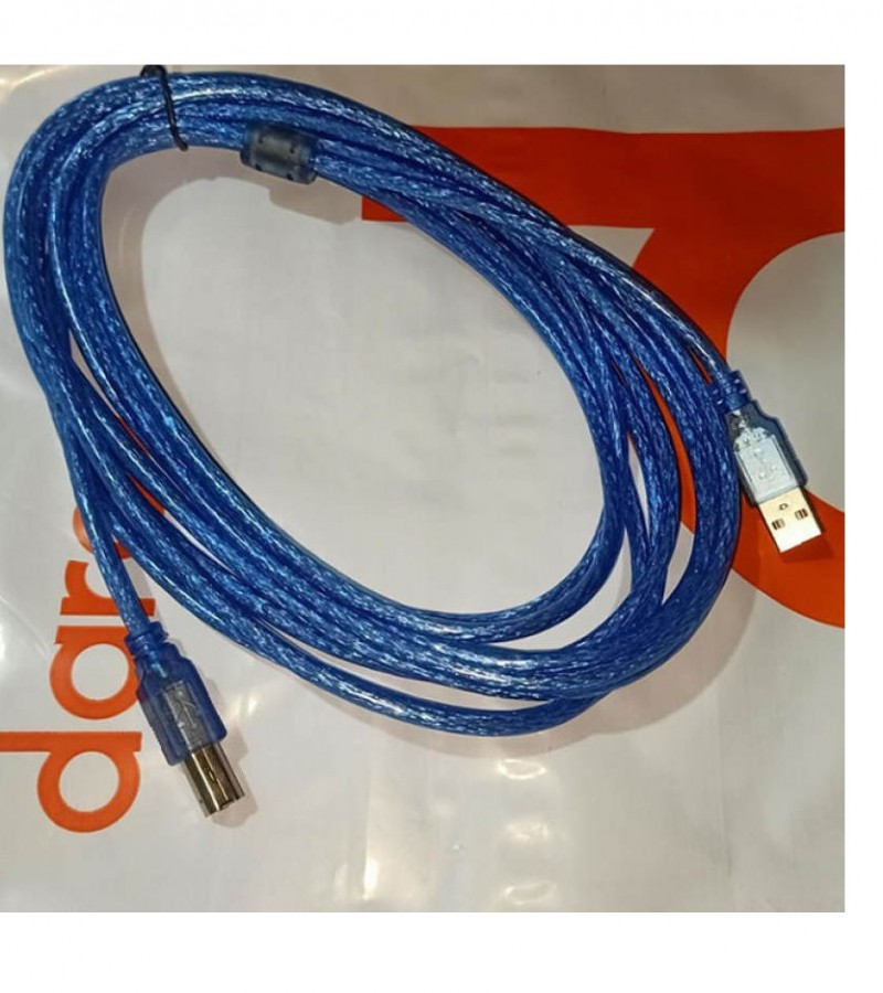 USB Printer Cable 5 meters - 16 feet Long Cable for Stand Printing ...