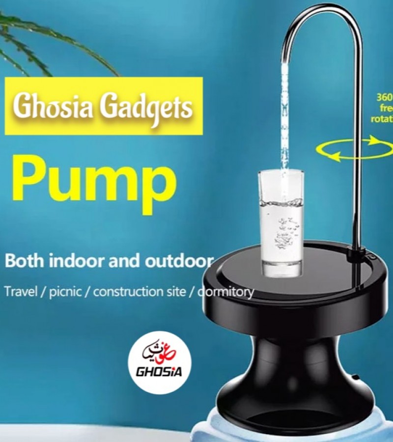 USB Rechargeable Wireless Water Pump Bottle Dispenser Small Portable ...