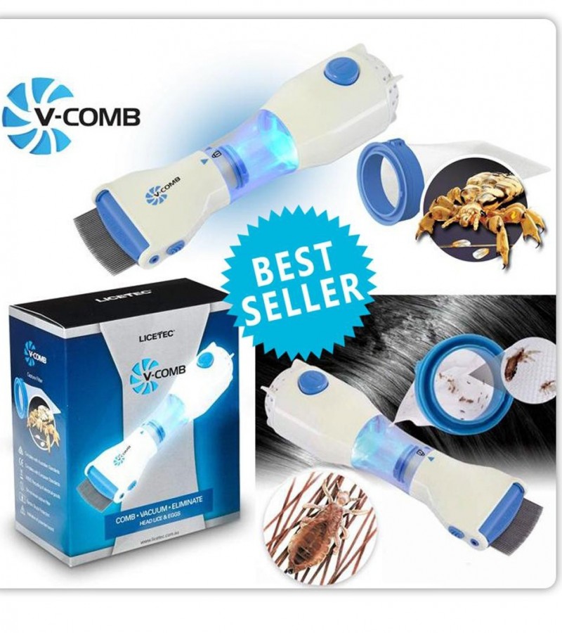 V Comb Electronic Head Anti Lice Removal Machine Anti Lice Machine V ...