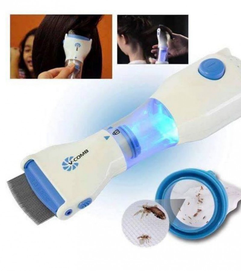 V Comb Electronic Head Anti Lice Removal Machine Anti Lice Machine V ...