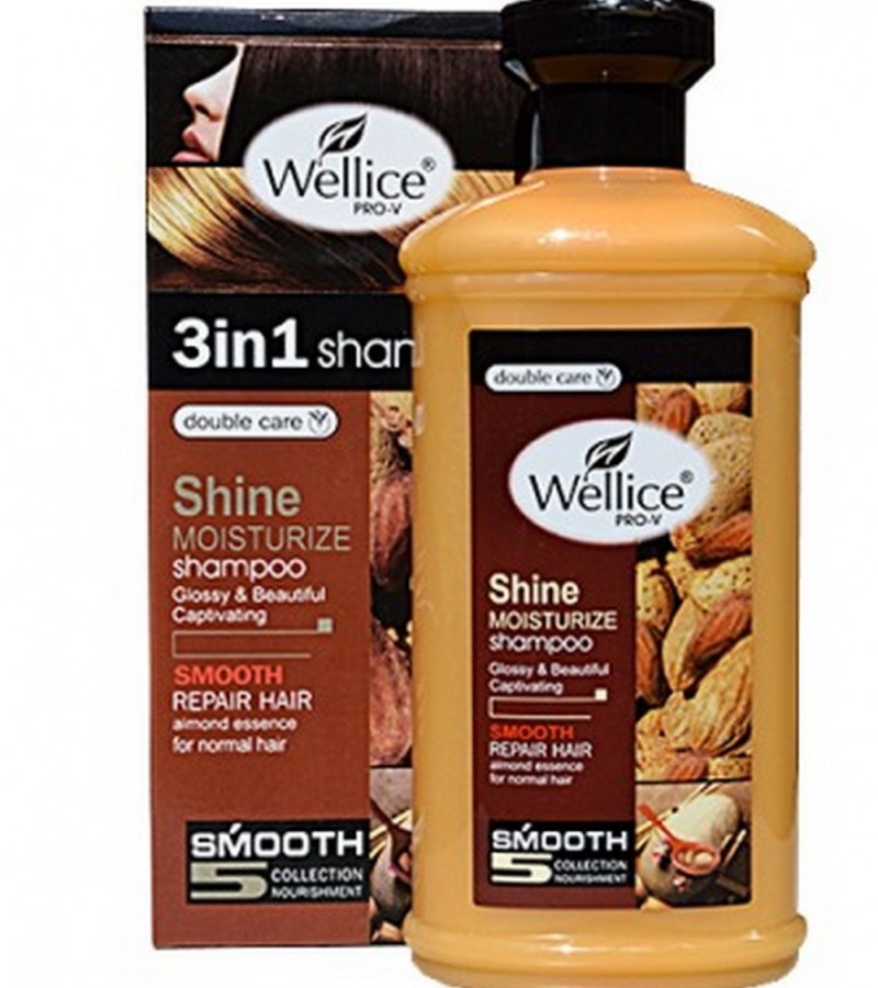 Wellice PRO-V 3in 1 double care shine moisturize shampoo 400ml - Sale ...